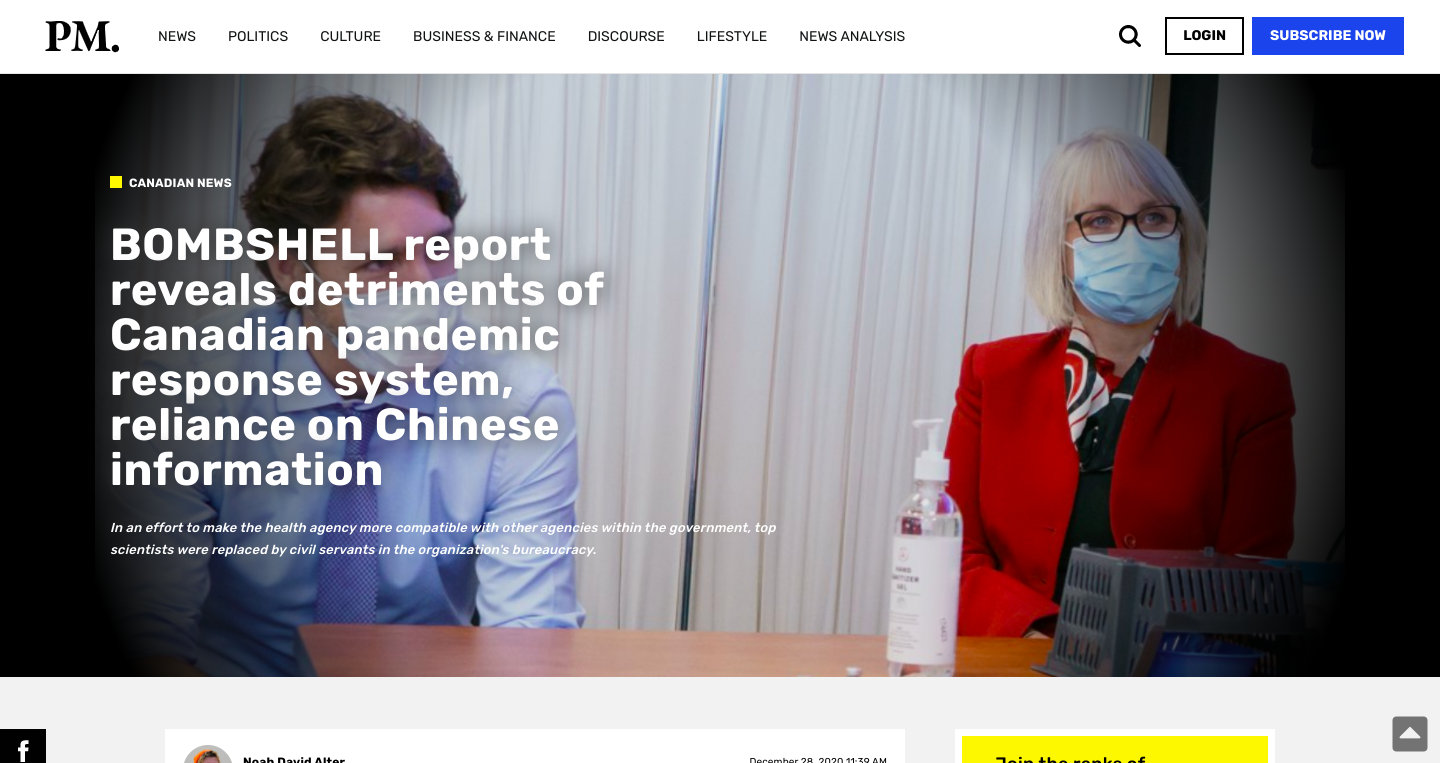 BOMBSHELL report reveals detriments of Canadian pandemic response ...
